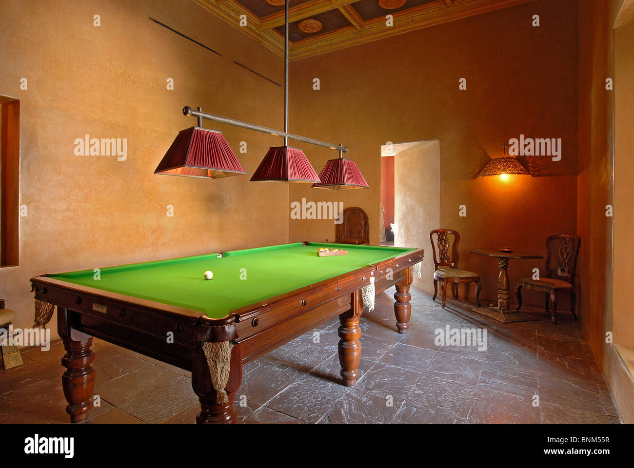 Morocco Marrakech billiards table colonial style billiards play game ...