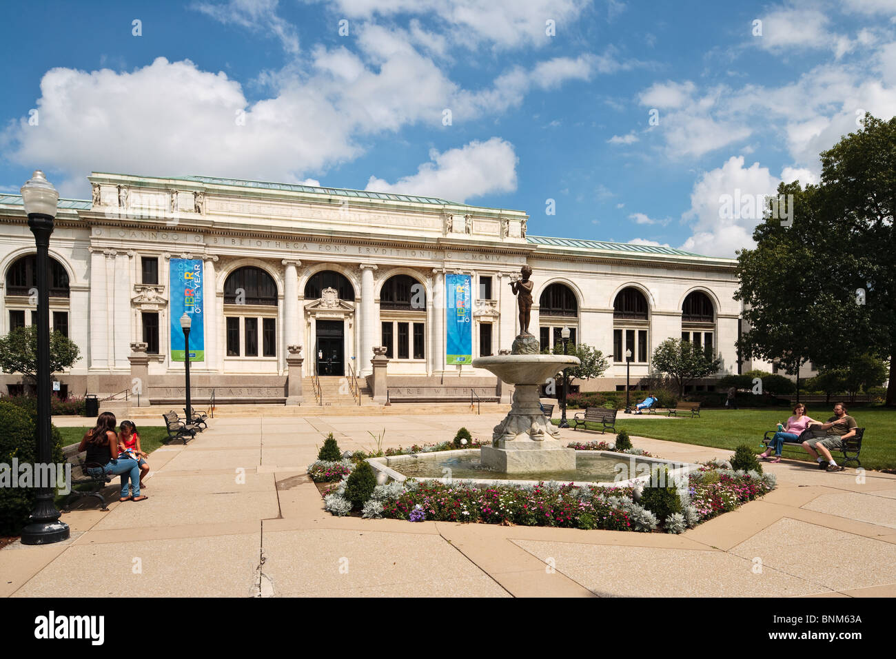The Columbus Metropolitan Library Stock Photo - Alamy