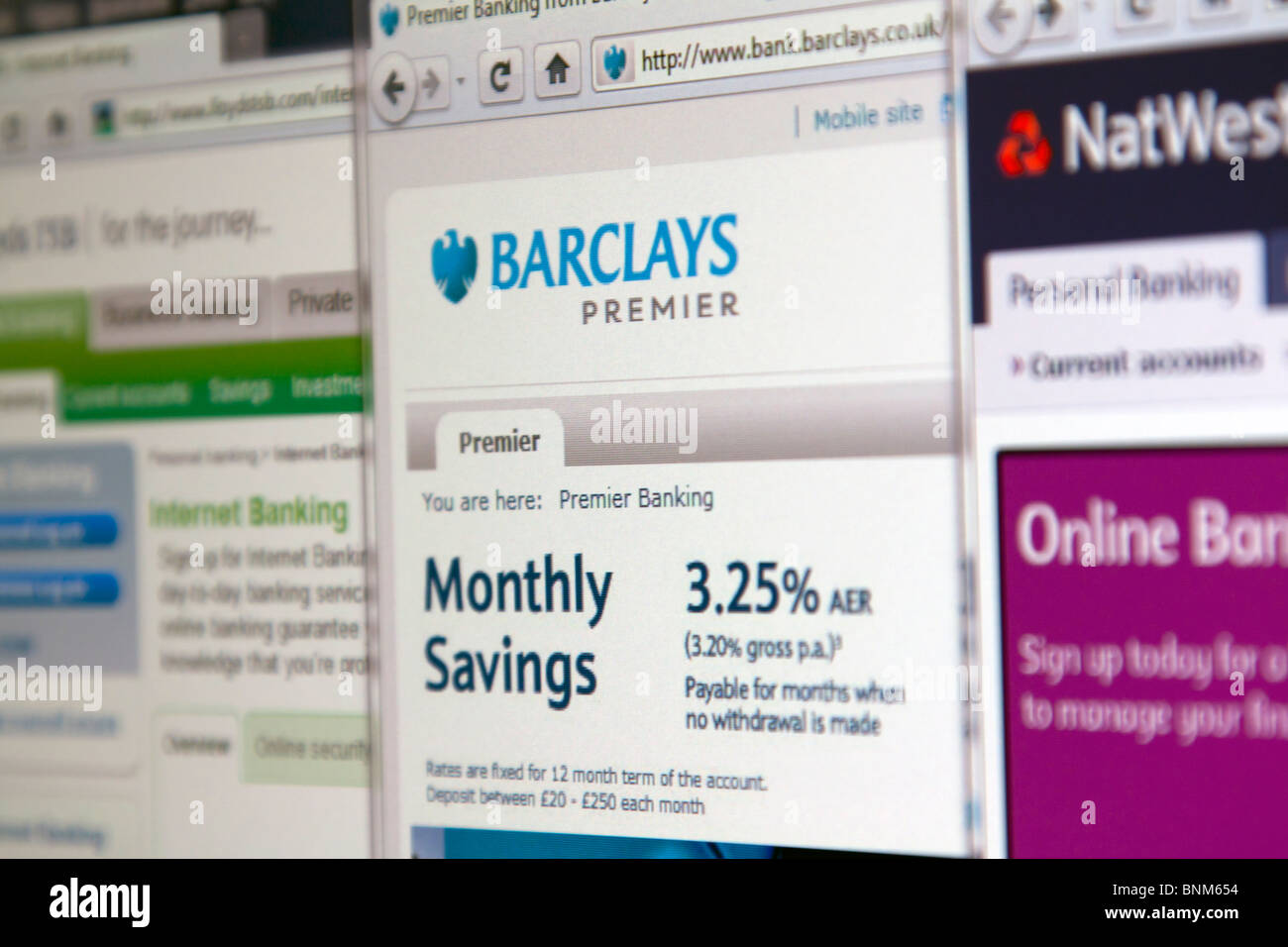 Barclays bank website homepage Stock Photo - Alamy