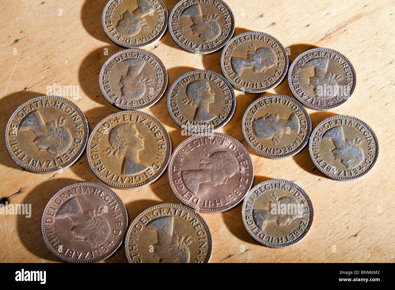 Pre decimal coins hi-res stock photography and images - Alamy