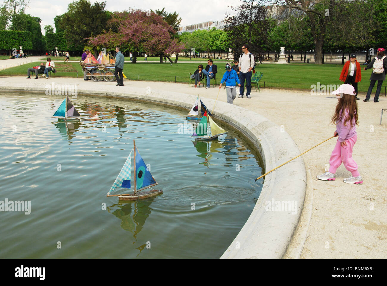 Toy Boats And Pond High Resolution Stock Photography and Images - Alamy