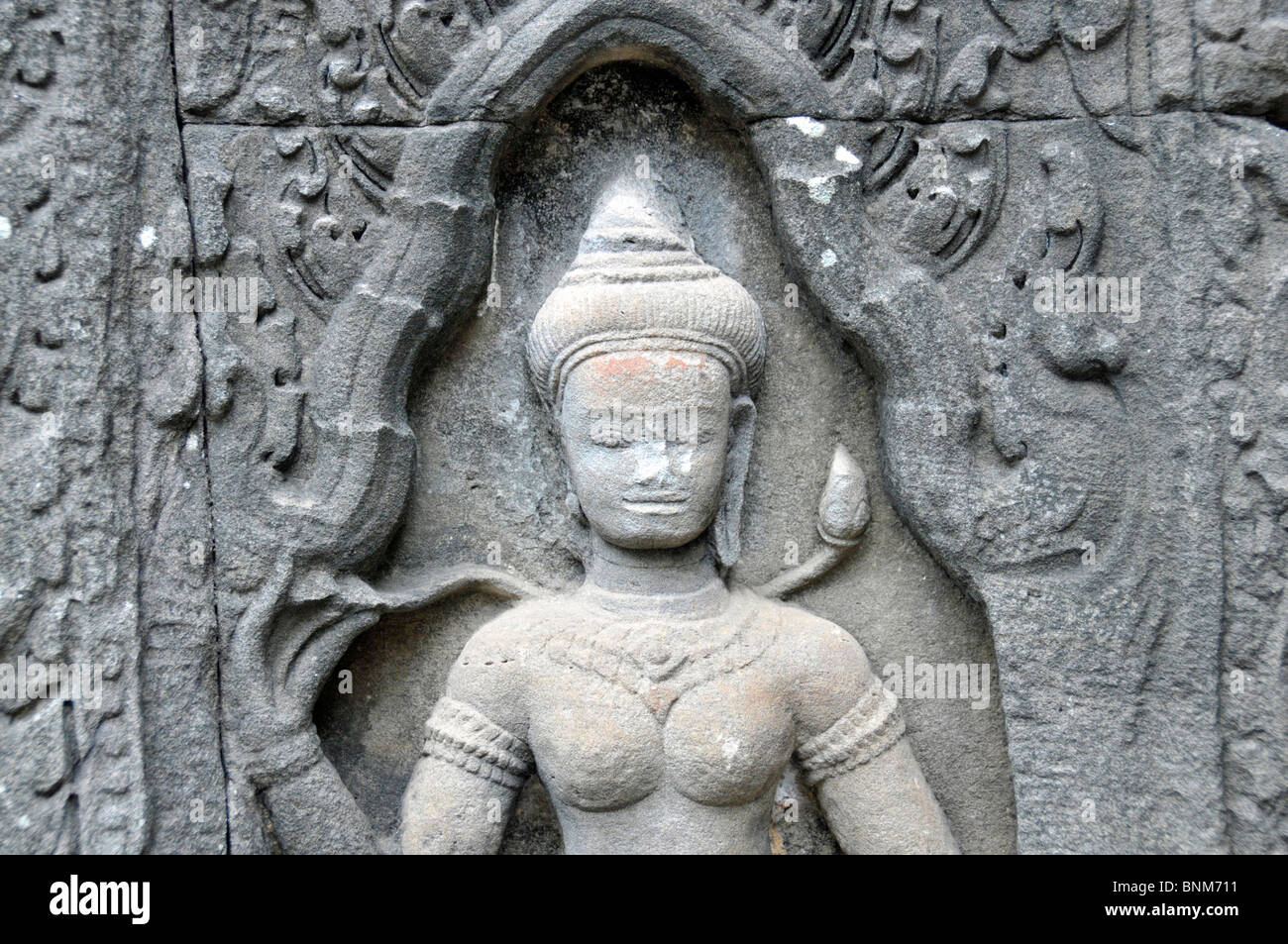 Angkor Apsaras architecture Asia Banteay Kdei Buddhism Hinduism ...