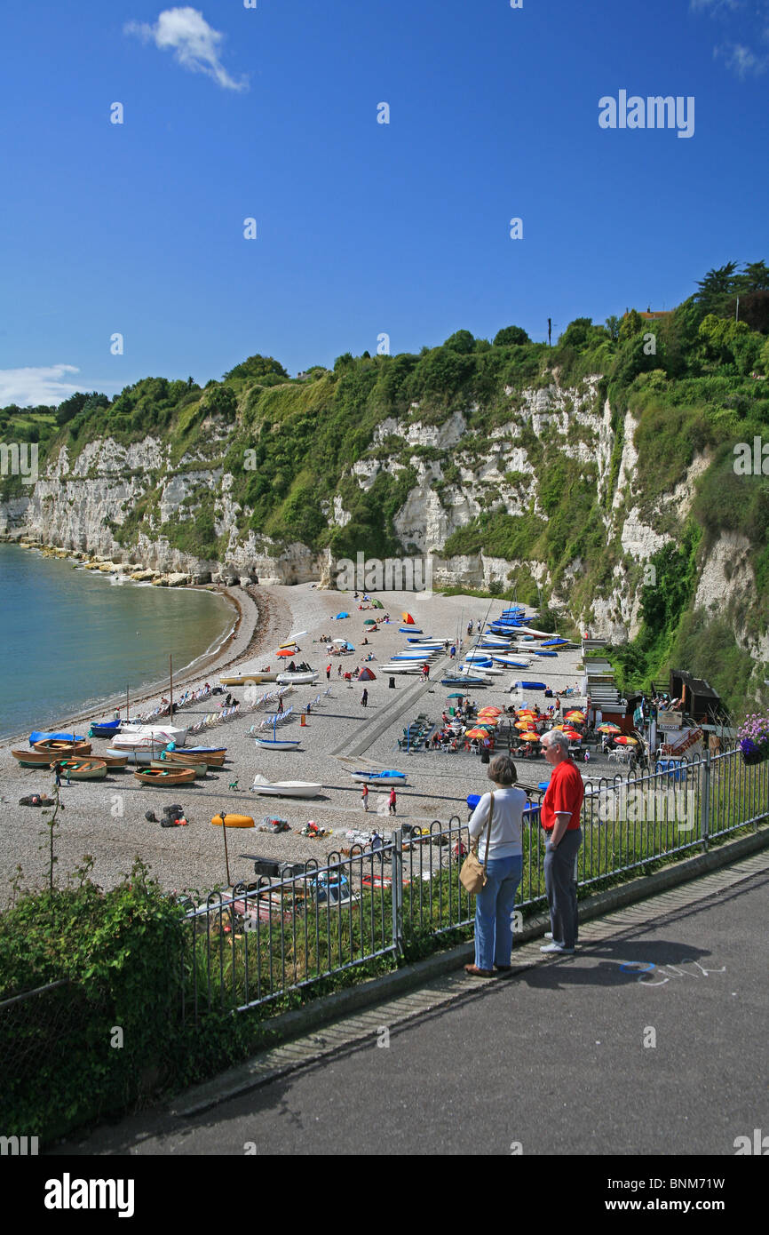 The beach at Beer, Devon, England, UK Stock Photo - Alamy