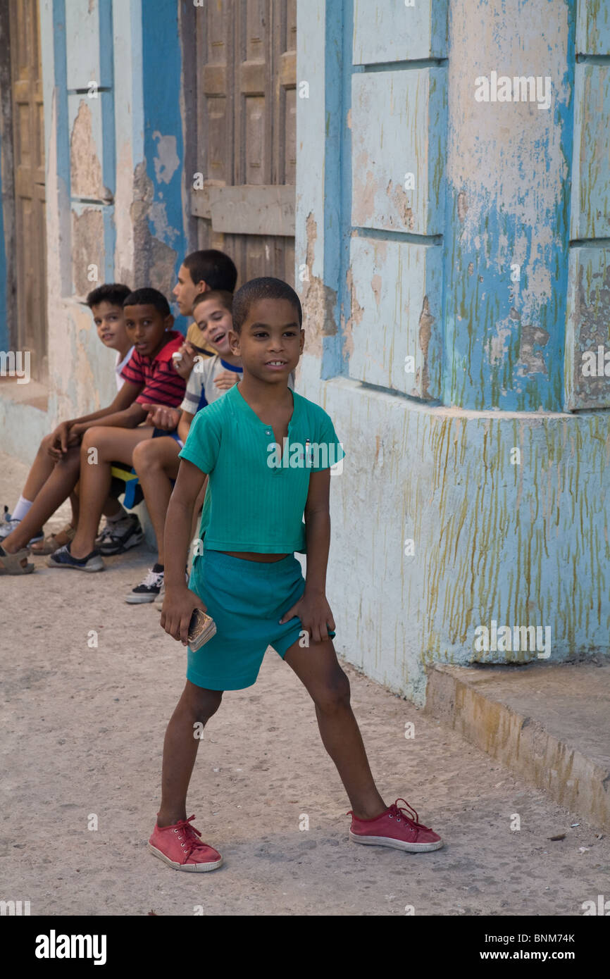 Children on the street in Havana, Cuba Stock Photo - Alamy