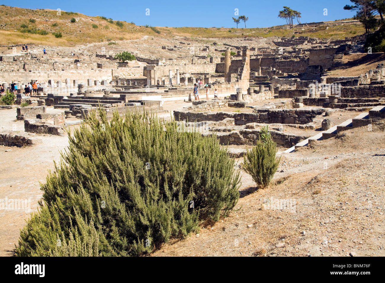 Ancient Kamiros, Rhodes, Greece Stock Photo - Alamy