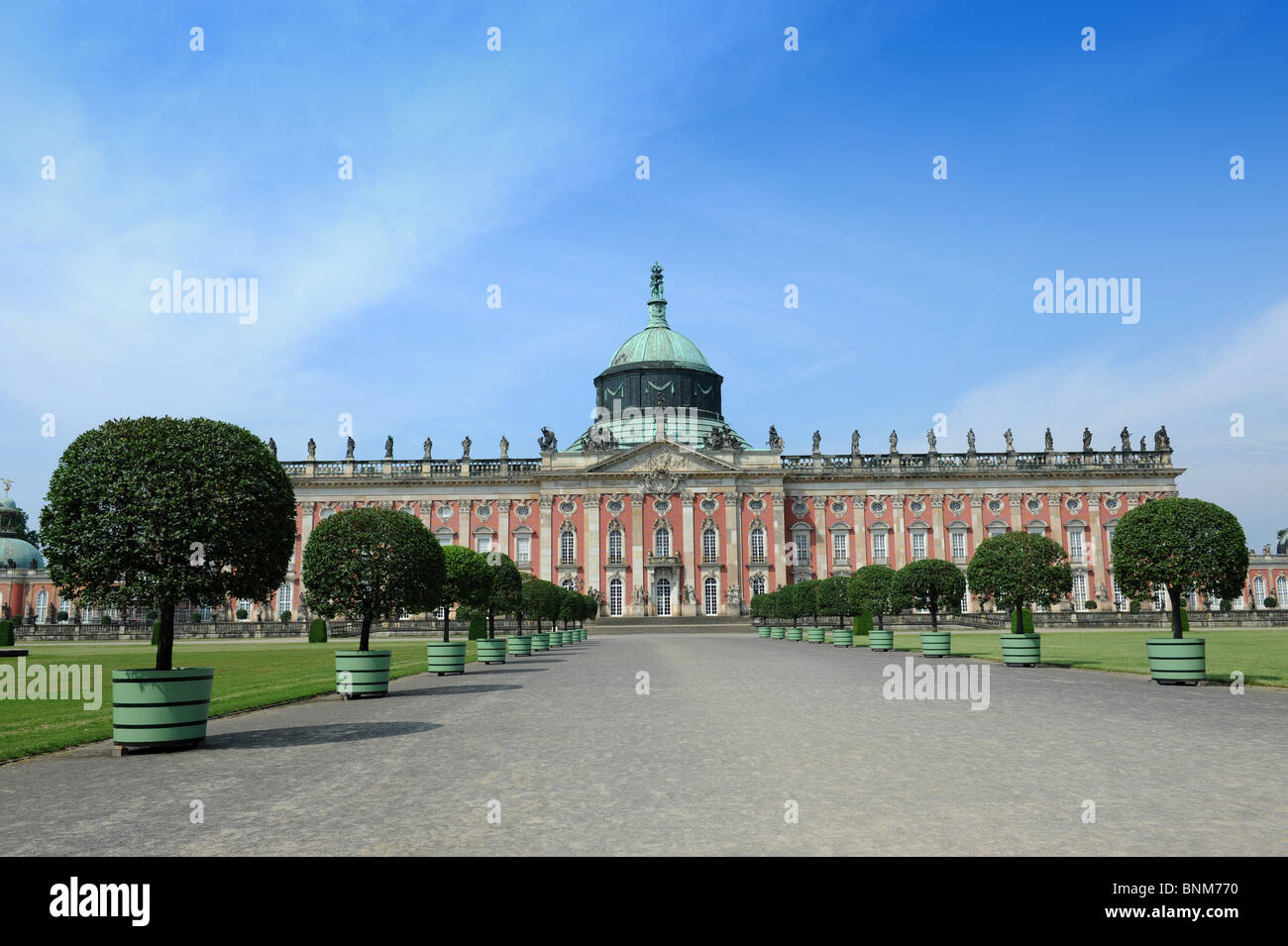 Neues Palais (New Palace) Sanssouci Park Potsdam Berlin Germany ...