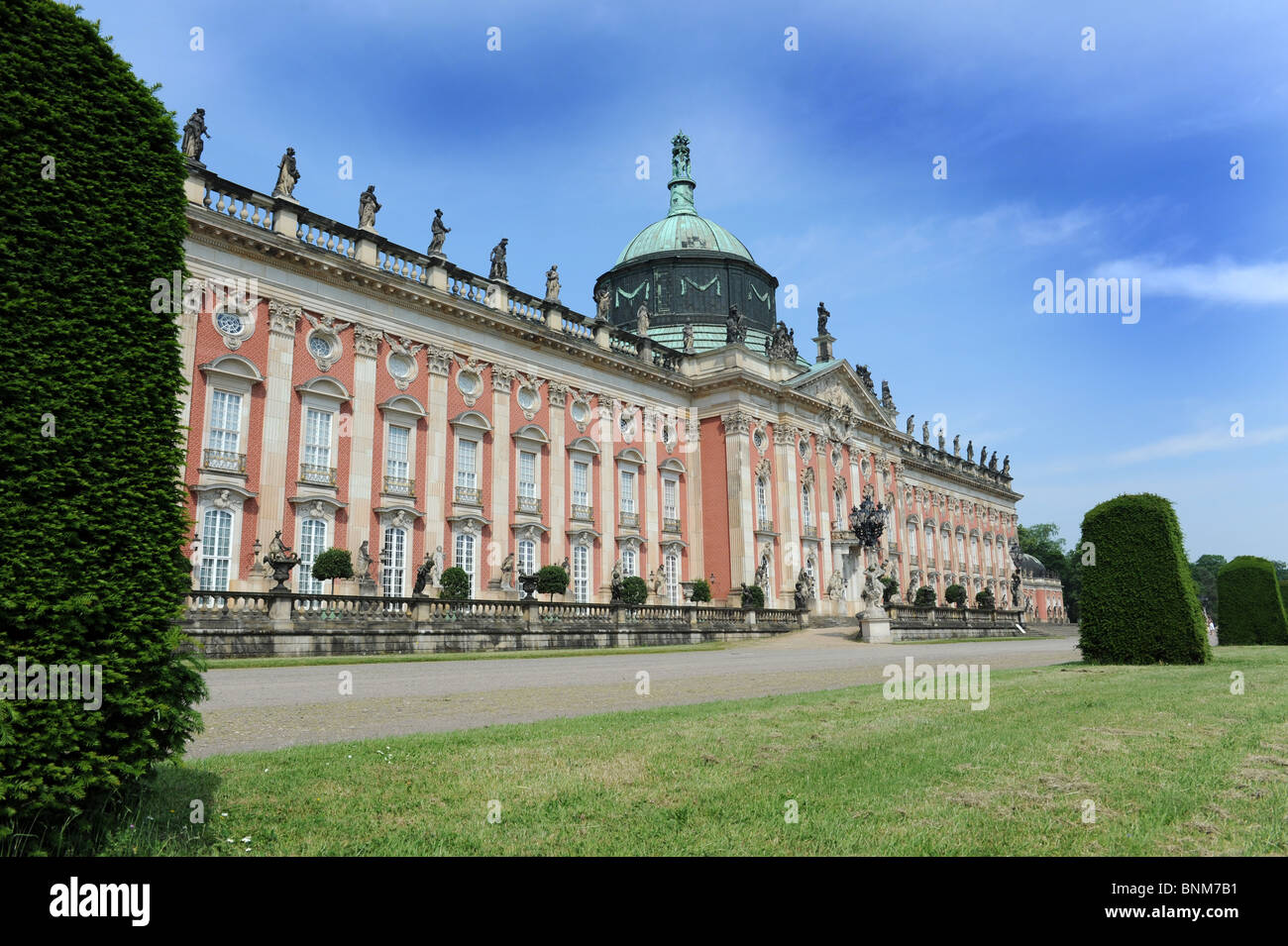 Neues Palais (New Palace) Sanssouci Park Potsdam Berlin Germany ...