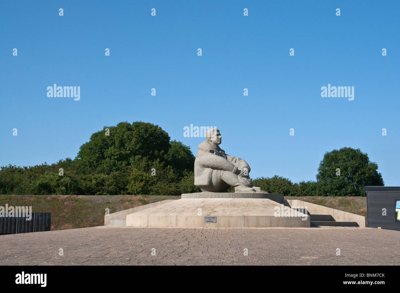 RAF memorial statue Stock Photo - Alamy