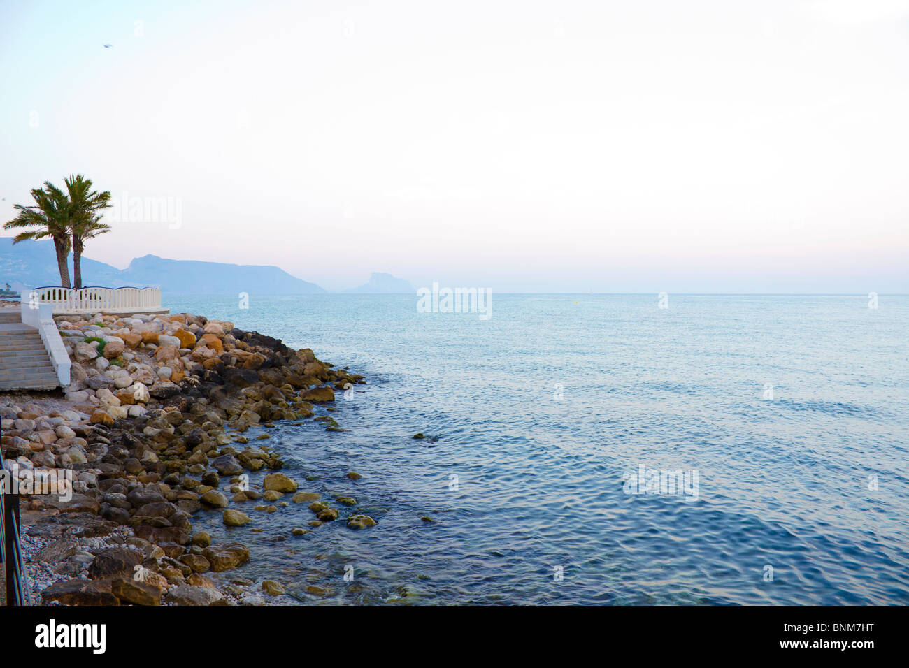 Gorgeous spanish Beach in Summertime Stock Photo - Alamy