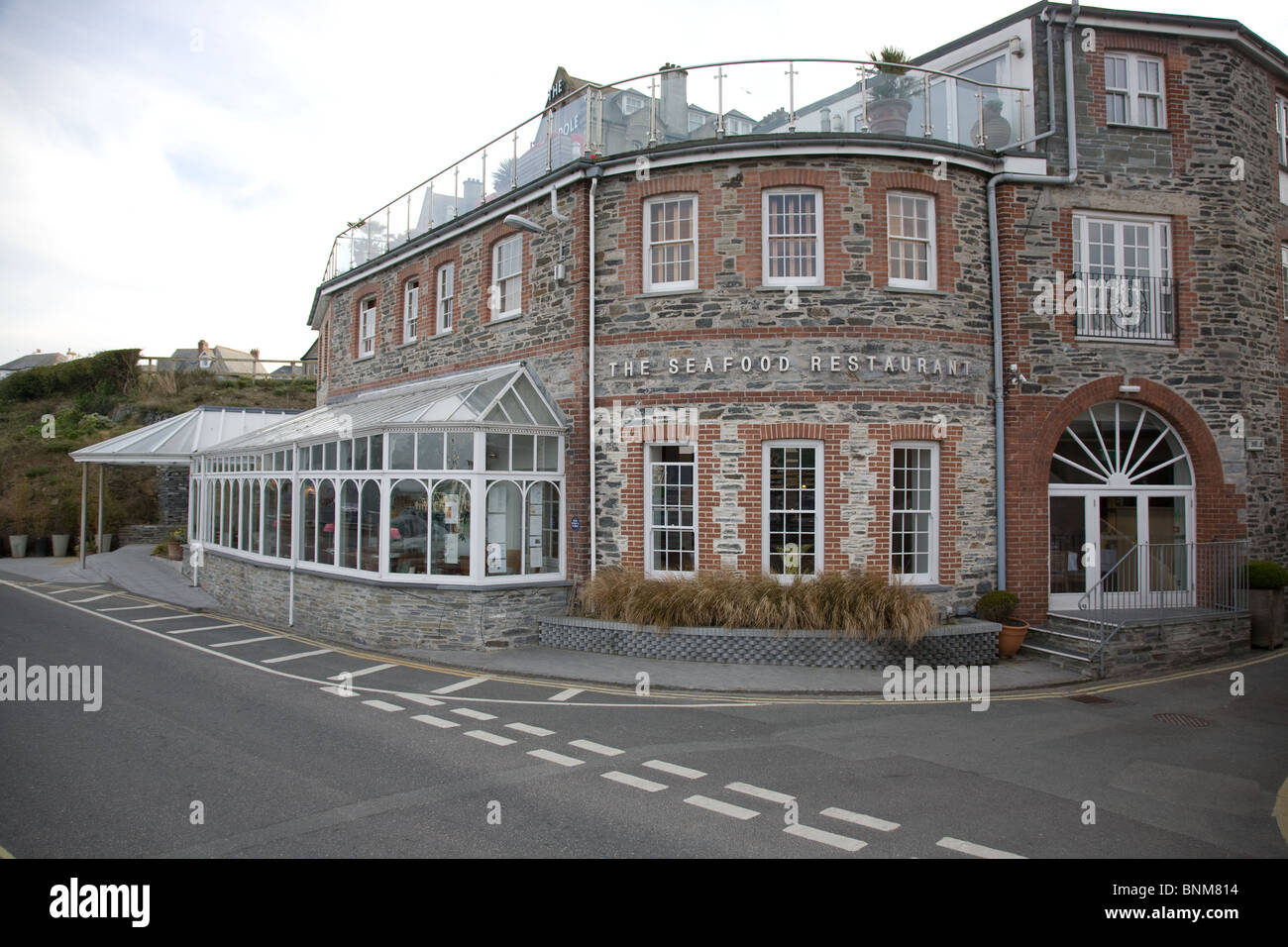 Rick Stein's The Sea Food restaurant in Padstow,Cornwall,England Stock ...