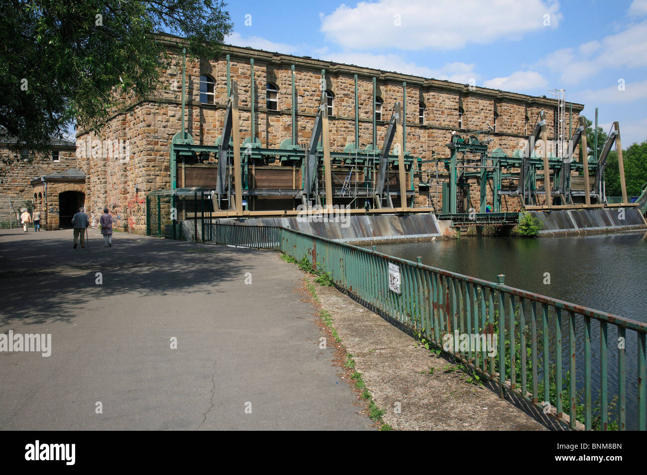 Germany Muelheim an der Ruhr Ruhr area North Rhine-Westphalia lock isle ...