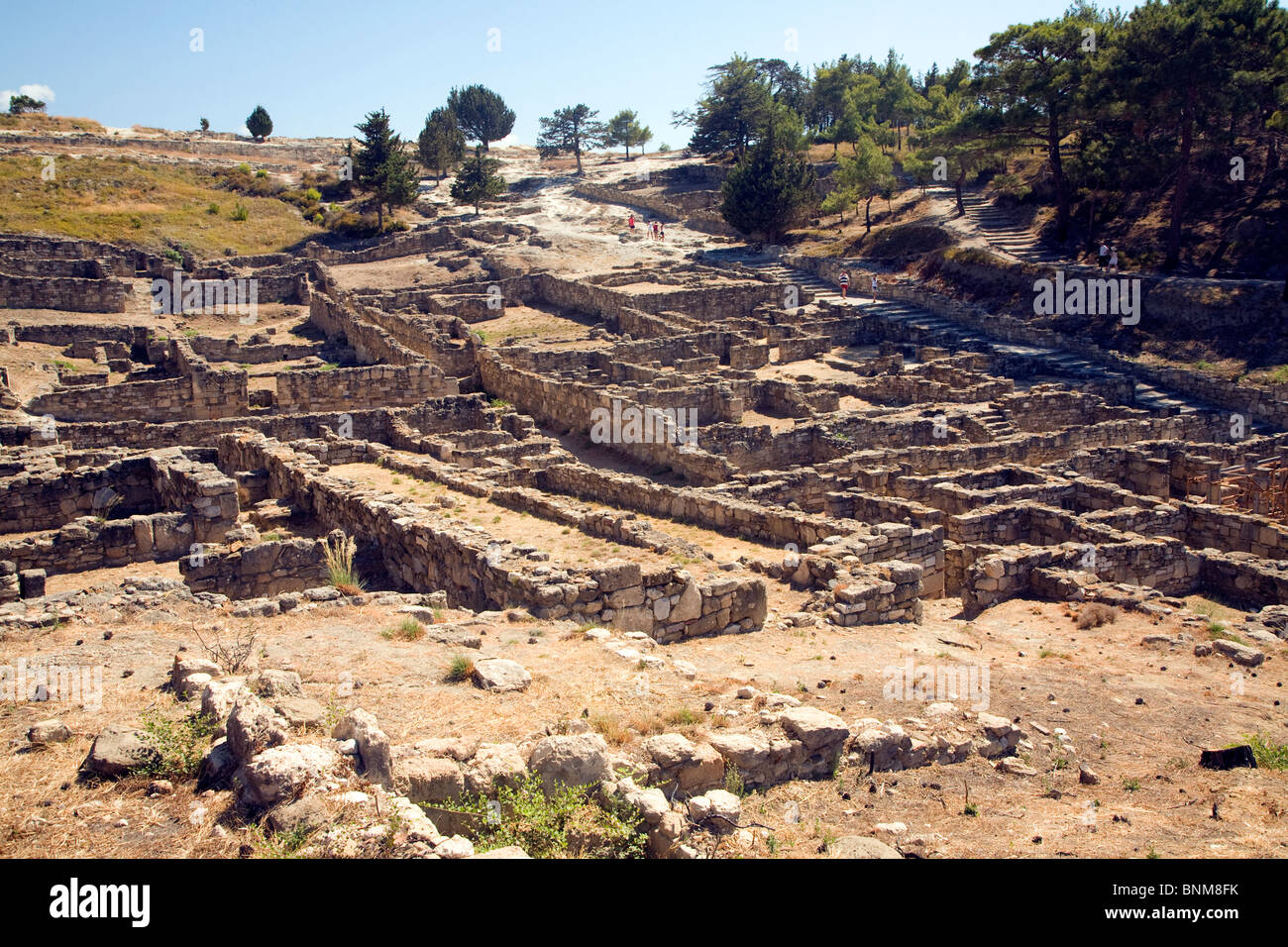 Ancient Kamiros, Rhodes, Greece Stock Photo - Alamy