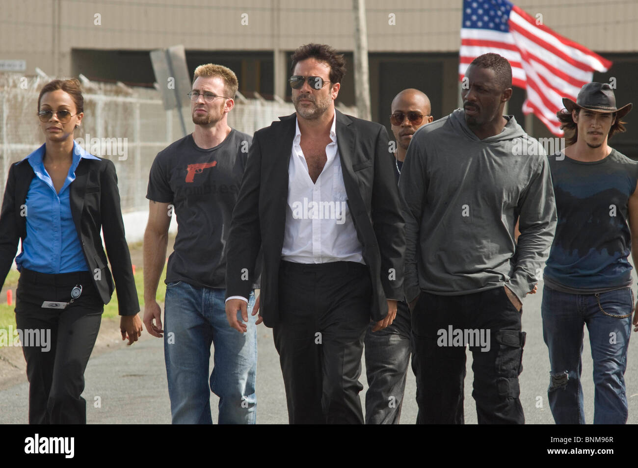 THE LOSERS (2010) IDRIS ELBA, CHRIS EVANS, JEFFREY DEAN MORGAN, ZOE ...