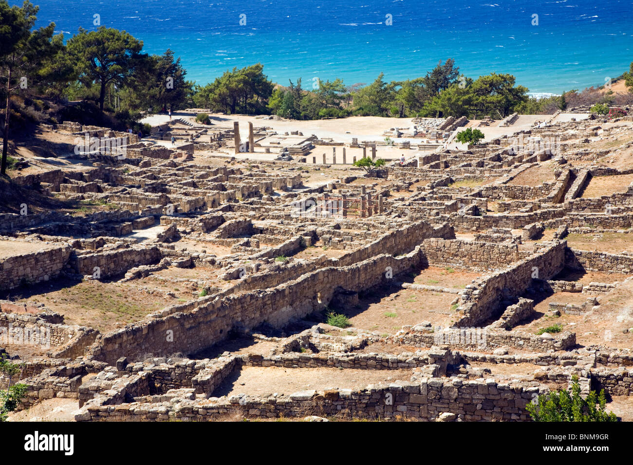Ancient Kamiros, Rhodes, Greece Stock Photo - Alamy