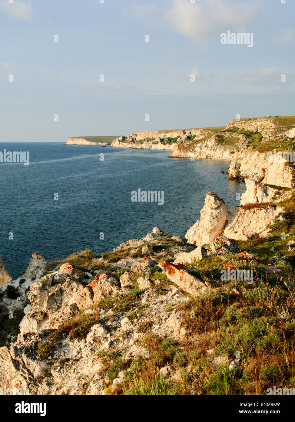 beautiful sea landscape of the black sea Stock Photo - Alamy
