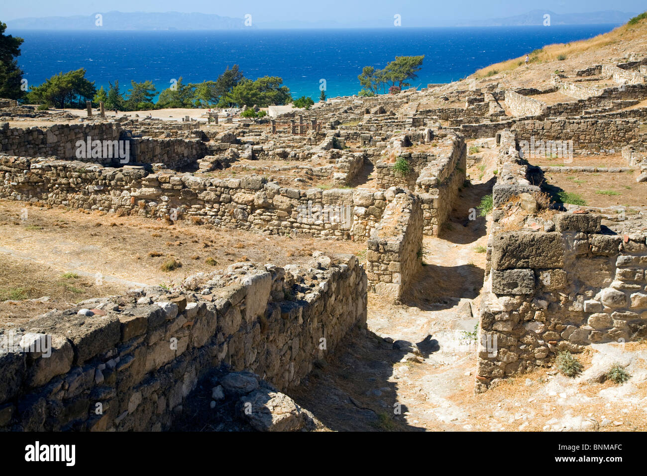 Ancient Kamiros, Rhodes, Greece Stock Photo - Alamy