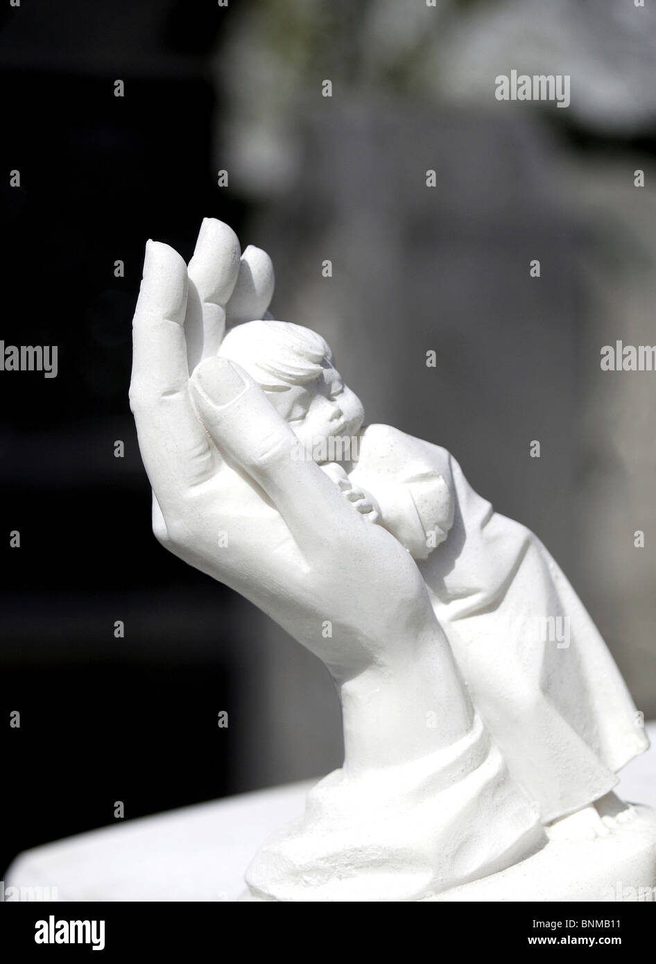 Symbolic Hand Child Figure Stock Photo - Alamy