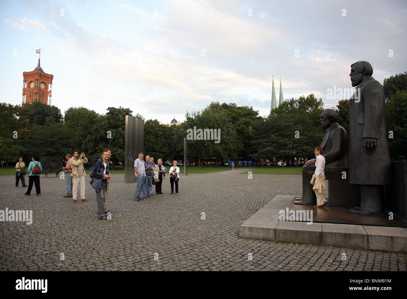 Marx-Engels-Forum, Berlin, Germany Stock Photo - Alamy