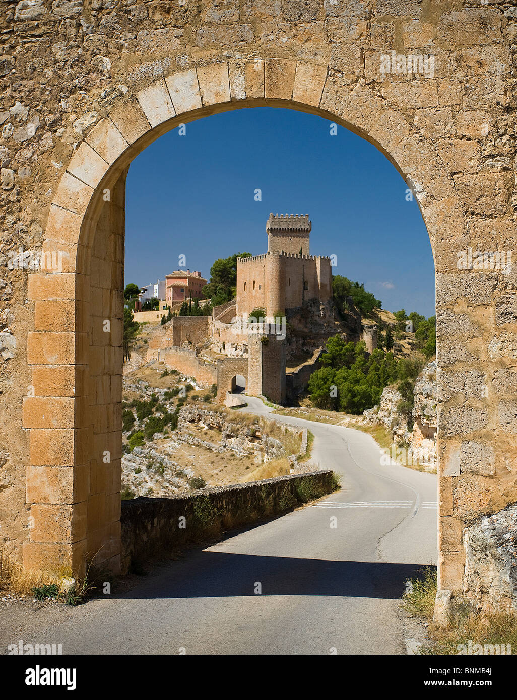 Spain Castile La Mancha Alarcon castle castle Nationwide Nationally ...