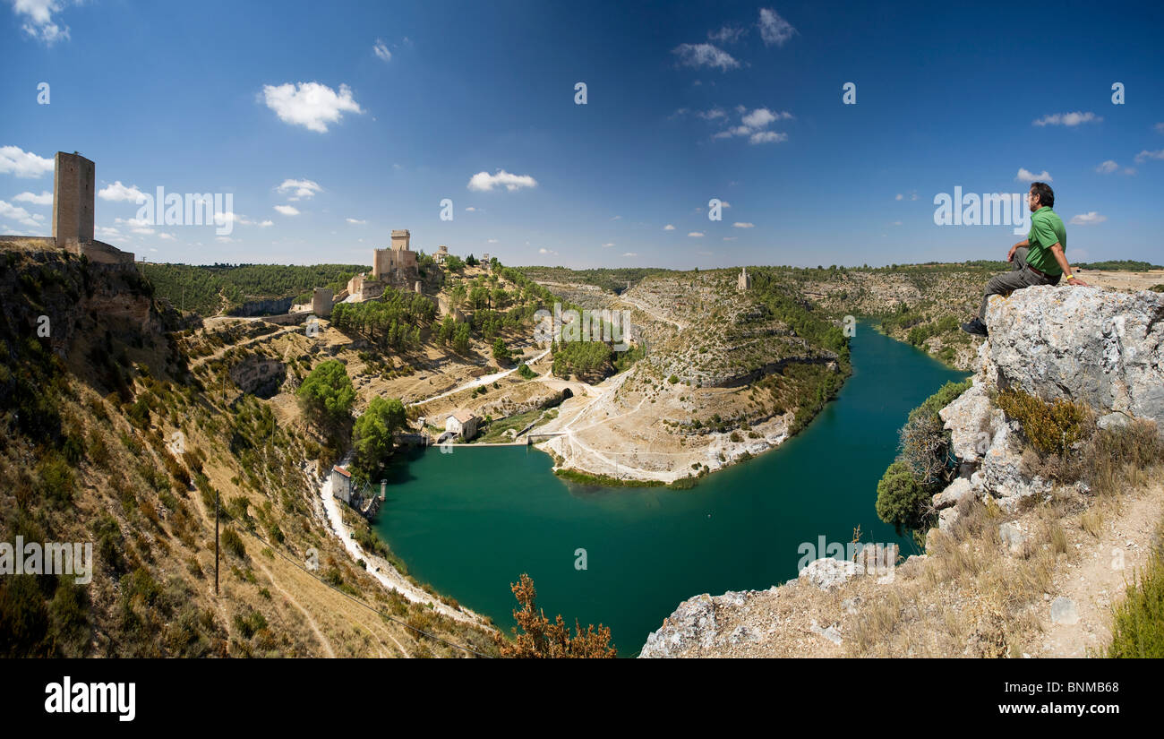 Spain Castile La Mancha Alarcon castle castle Nationwide Nationally ...