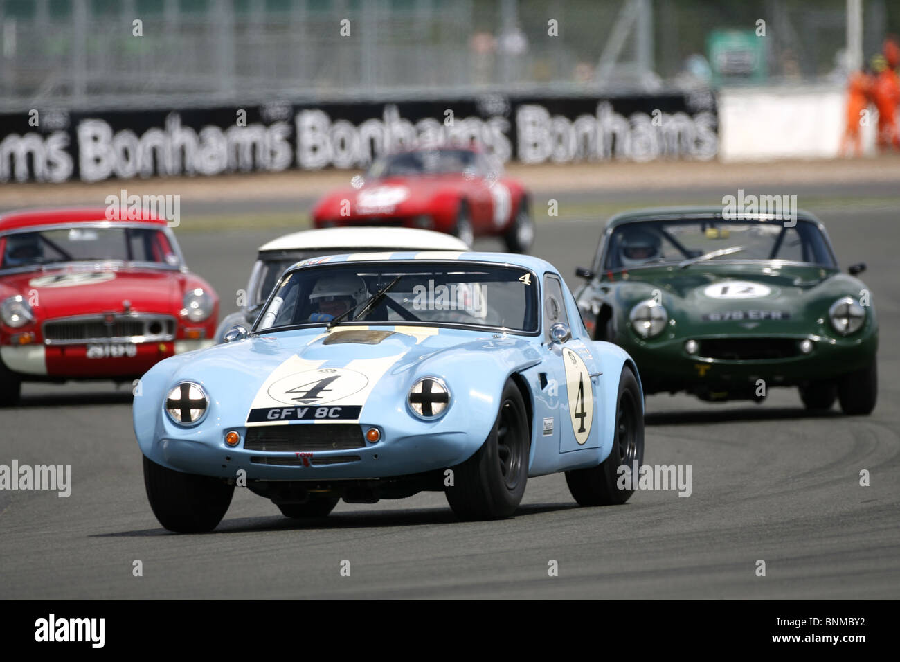 Silverstone Classic, Silverstone Circuit, July 24th 2010 Stock Photo ...