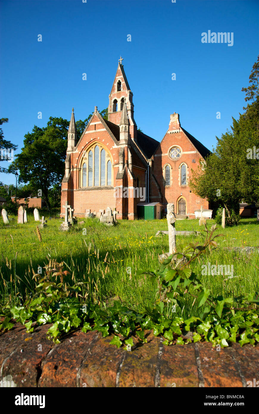 Hythe Hampshire UK Parish Church Stock Photo - Alamy