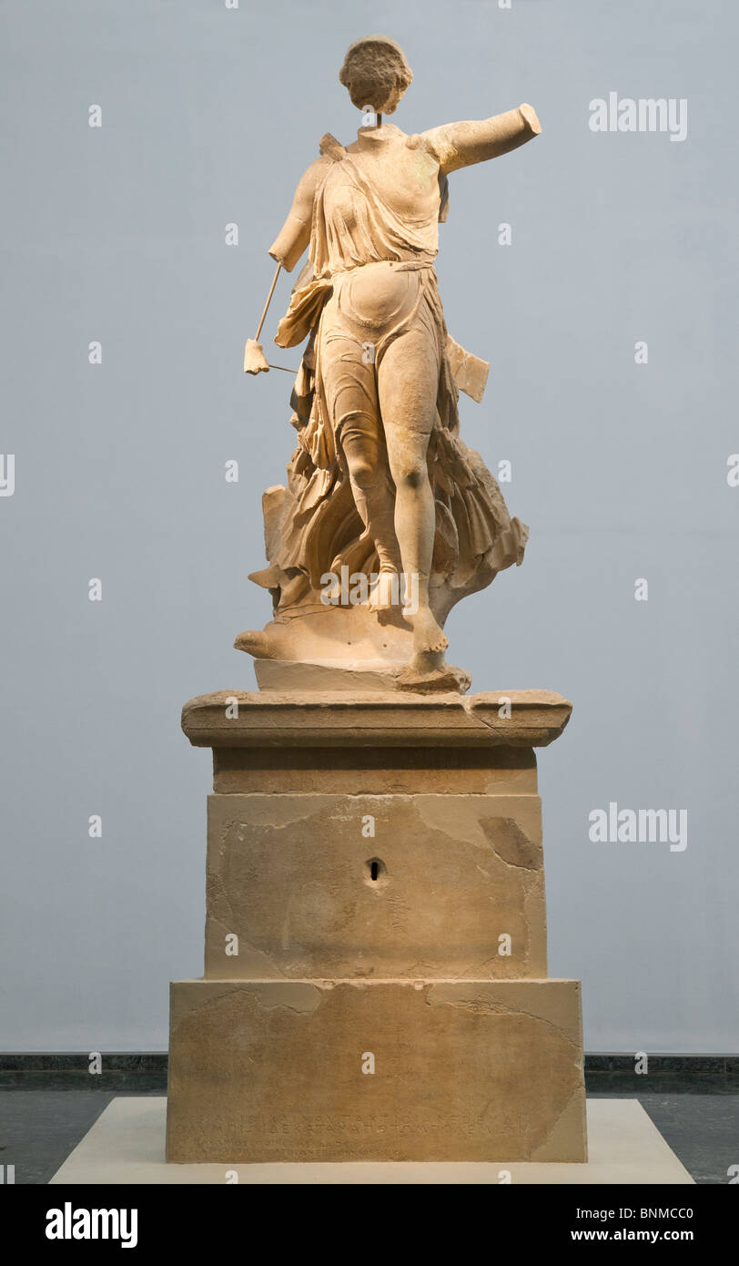 Statue Of Nike, Ancient Greek Goddess Of Victory, By