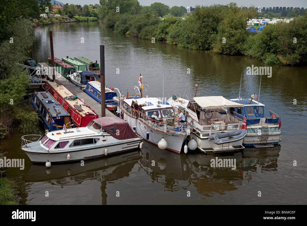 Motor launches moored hi-res stock photography and images - Alamy