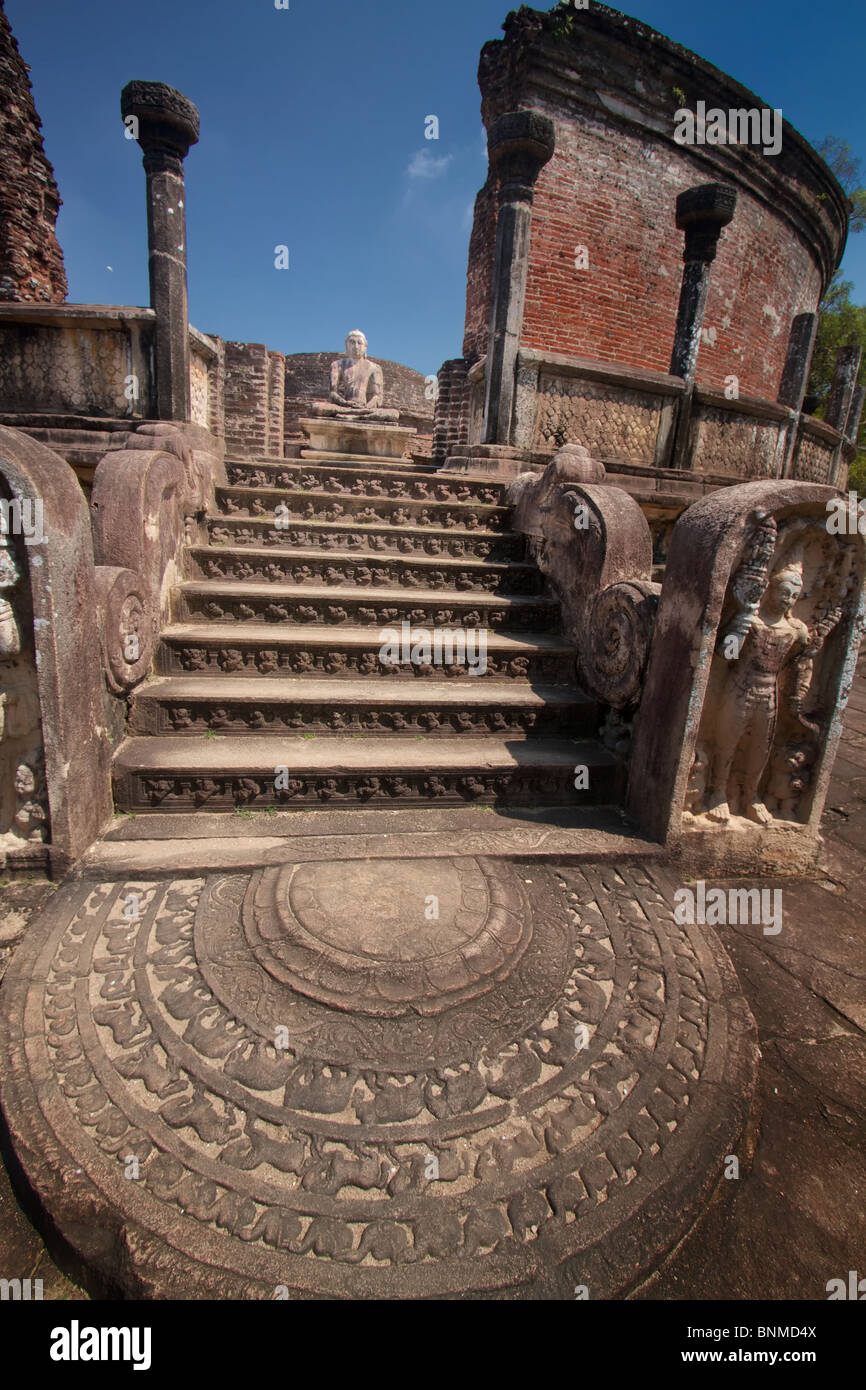 vatadage, polonnaruwa quadrangle Stock Photo - Alamy