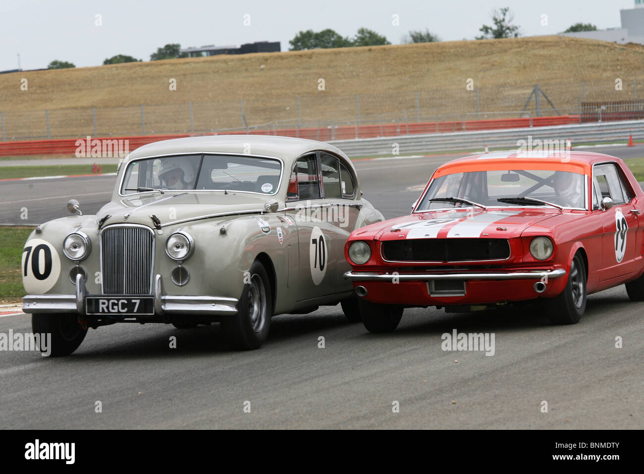 Silverstone Classic, Silverstone Circuit, July 24th 2010 Stock Photo ...
