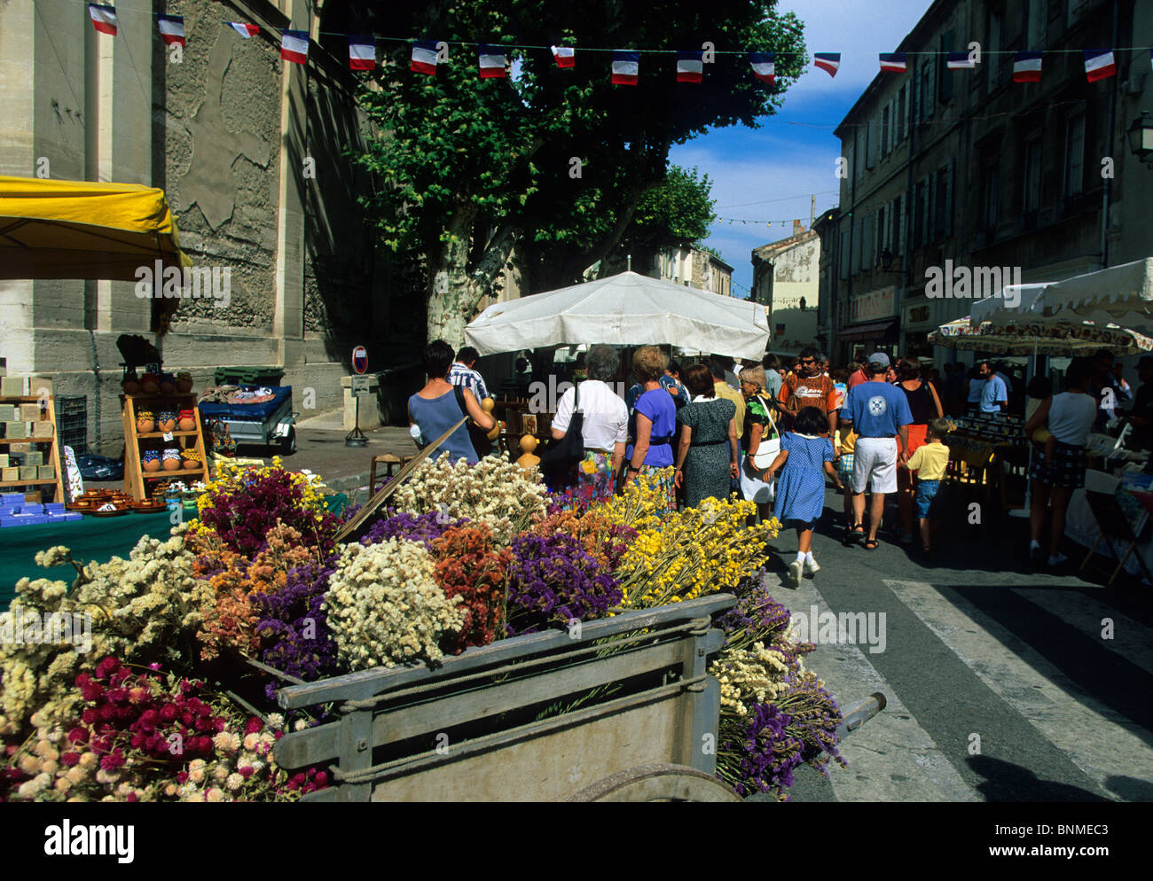 Saint-Rémy-de-Provence France Provence Bouches-du-Rhône town city ...
