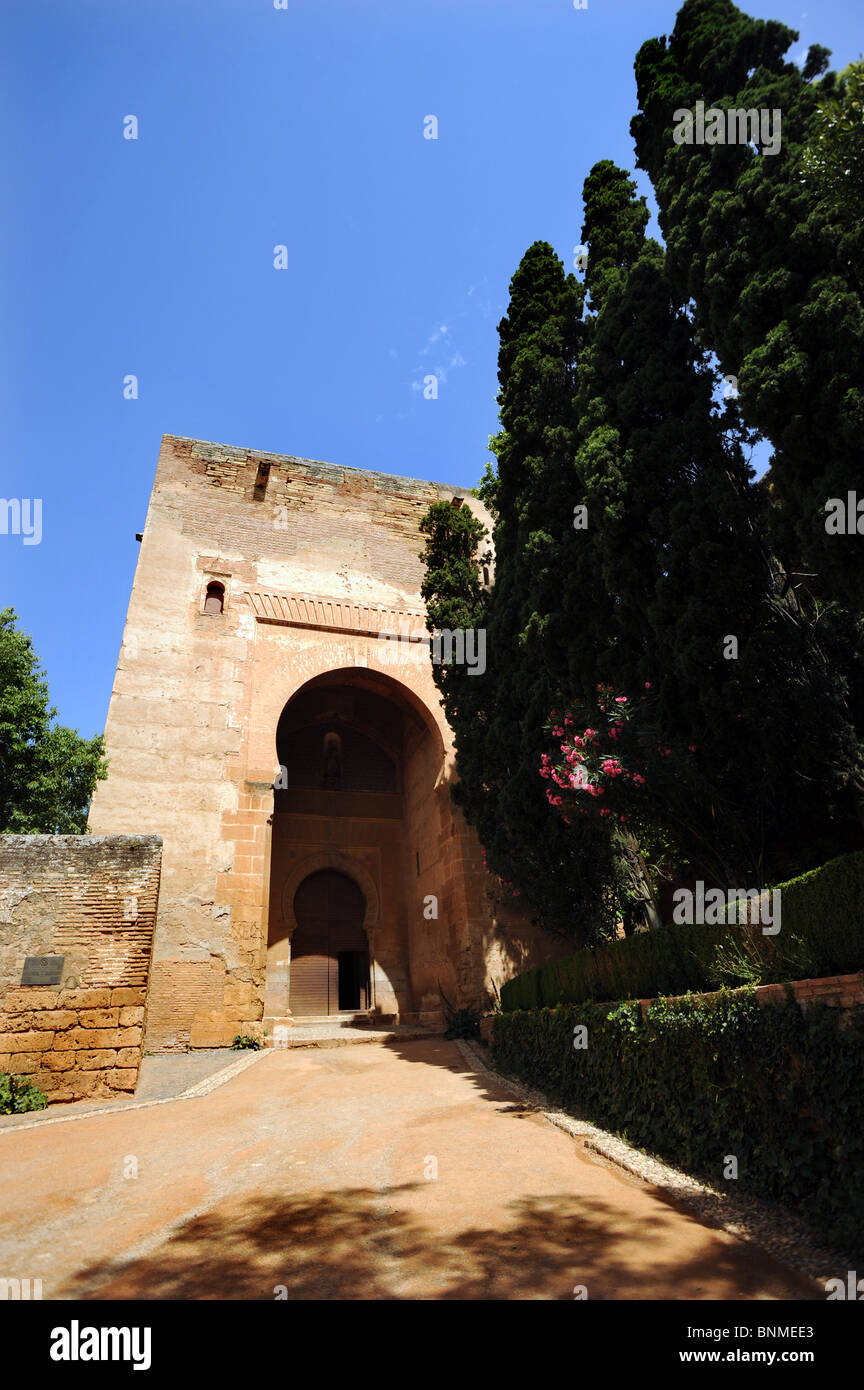 The Justice Gate the most monumental of the Alhambra's external gates ...