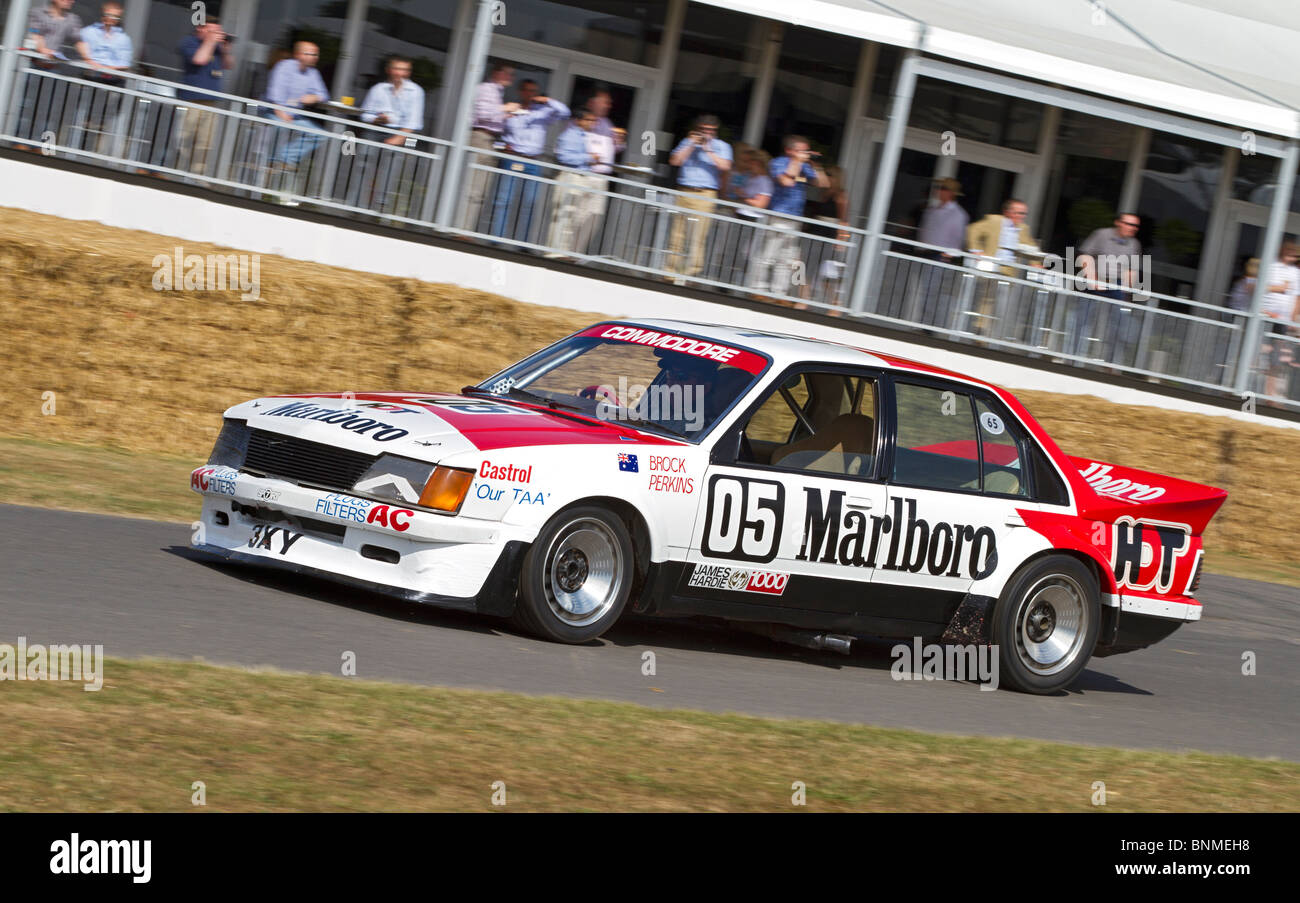 1982 Holden VH Commodore Bathurst racer with driver Peter Champion at ...