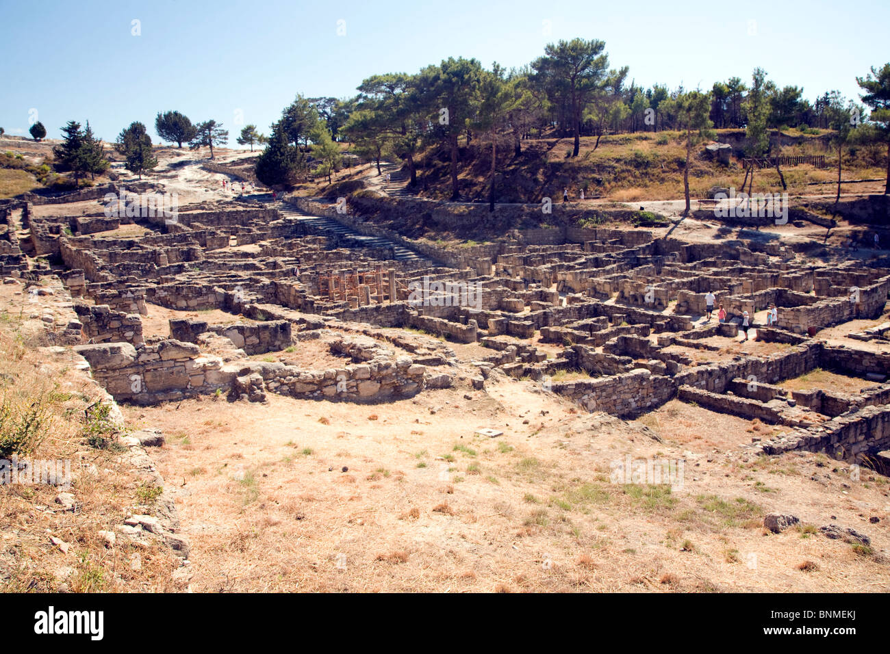 Ancient Kamiros, Rhodes, Greece Stock Photo - Alamy