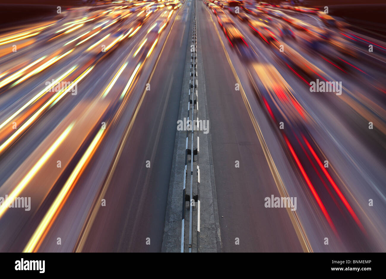 Fast Traffic At Night