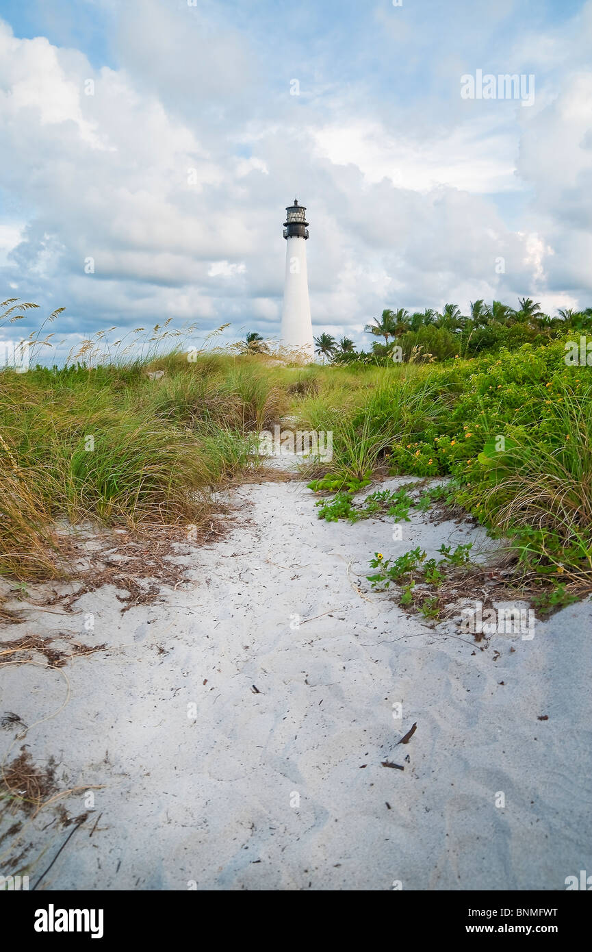 Lighthouse located at cape florida hi-res stock photography and images ...