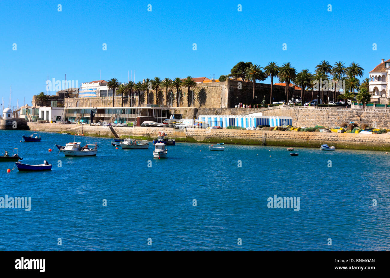 Cascais, a holiday destination on the Atlantic Coast of Portugal Stock ...