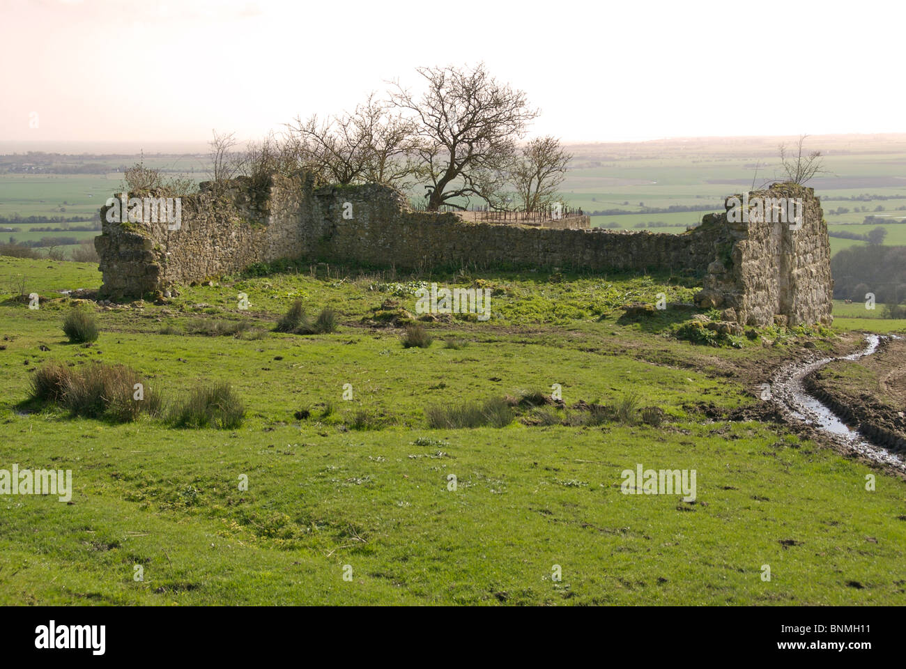 Court at Street chapel Stock Photo - Alamy