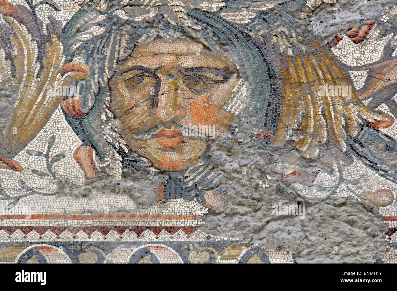 Mosaic Tiles Roman Ancient Byzantine High Resolution Stock Photography ...