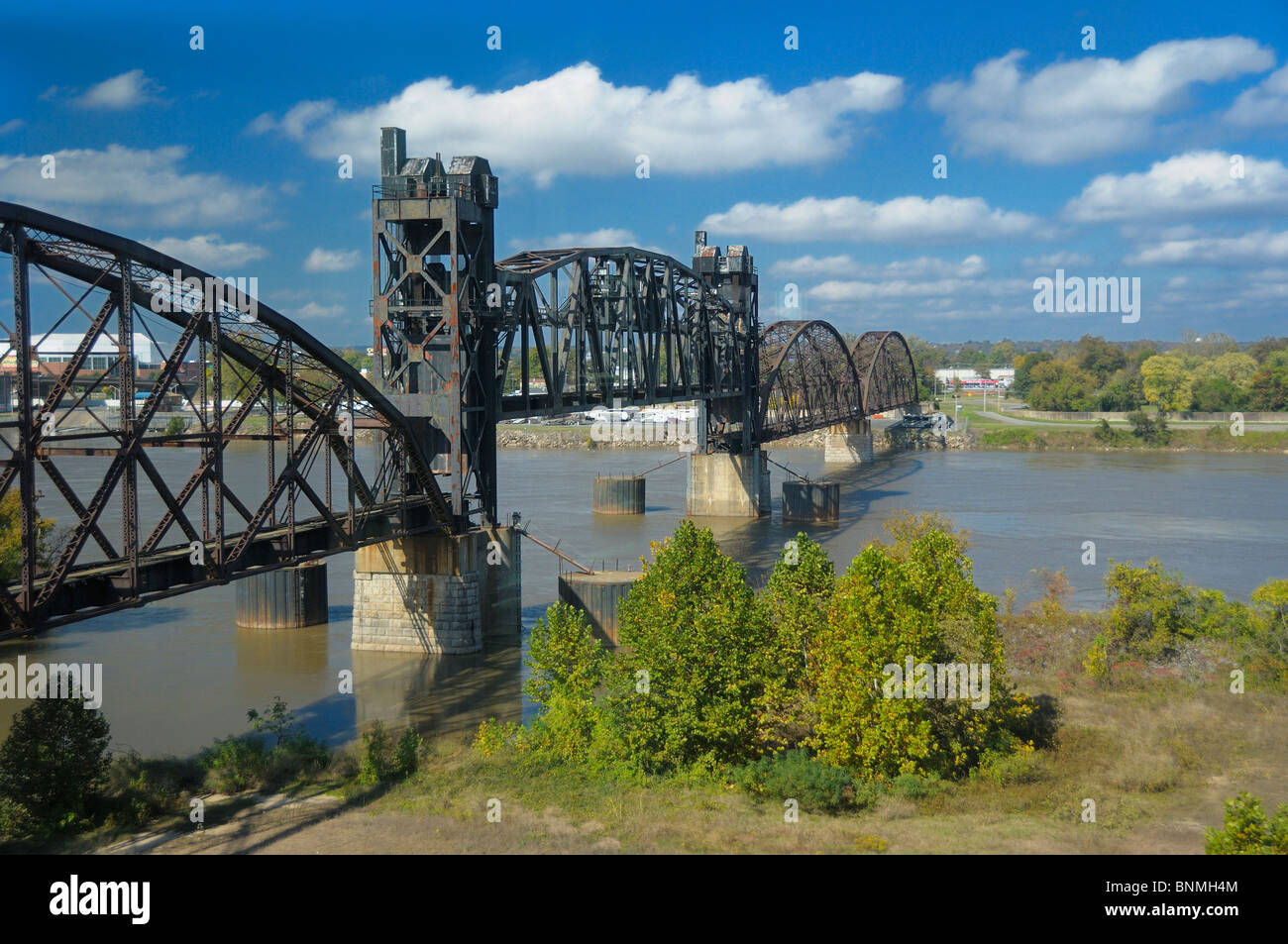 Arkansas River Bridge Little Rock Arkansas USA Bridge river Arkansas ...