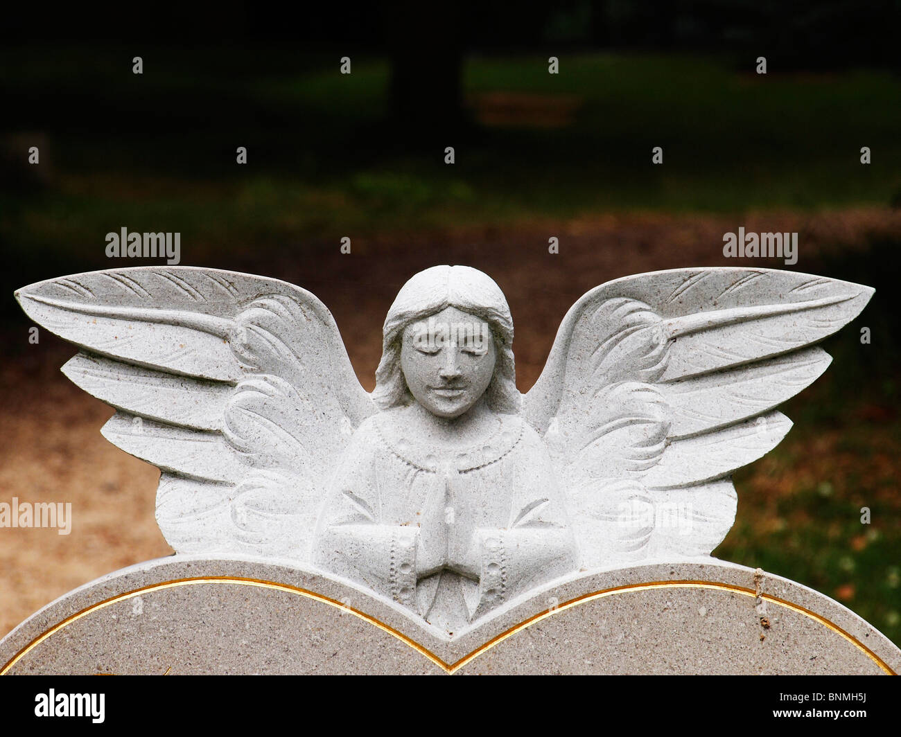 gravestones lit by the sun in a country cemetery Stock Photo - Alamy