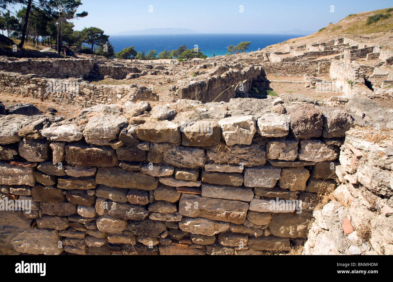 Ancient Kamiros, Rhodes, Greece Stock Photo - Alamy