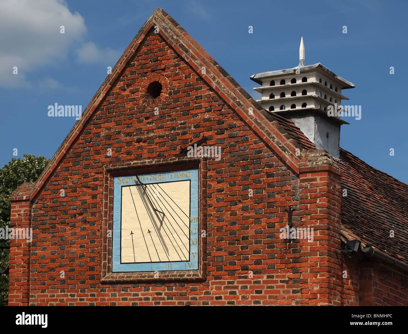 a sundial with roman numerals Stock Photo - Alamy