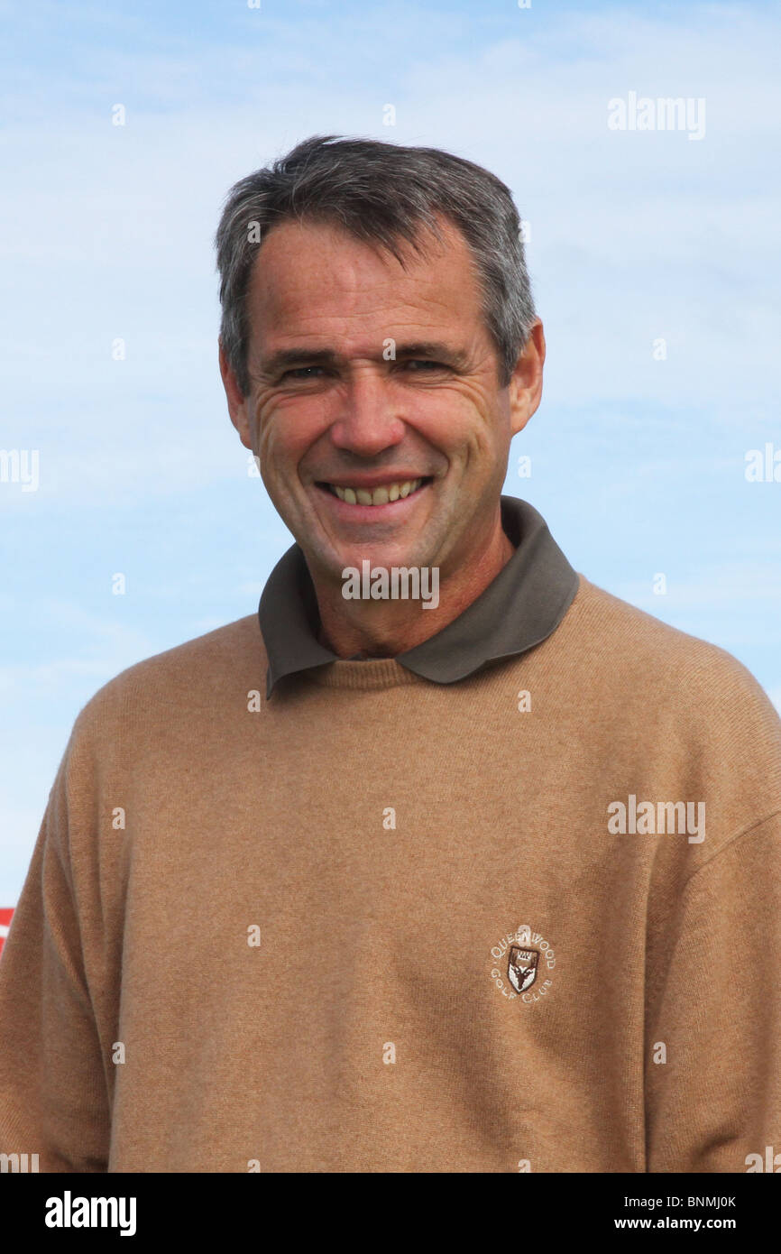 Alan David Hansen, a Scottish former football player and BBC television ...