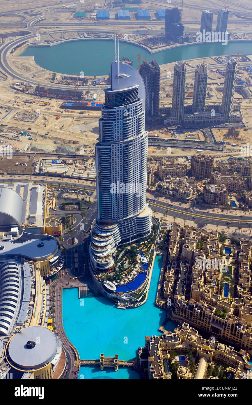 Dubai United Arab Emirates Middle East UAE blocks of flats high-rise ...