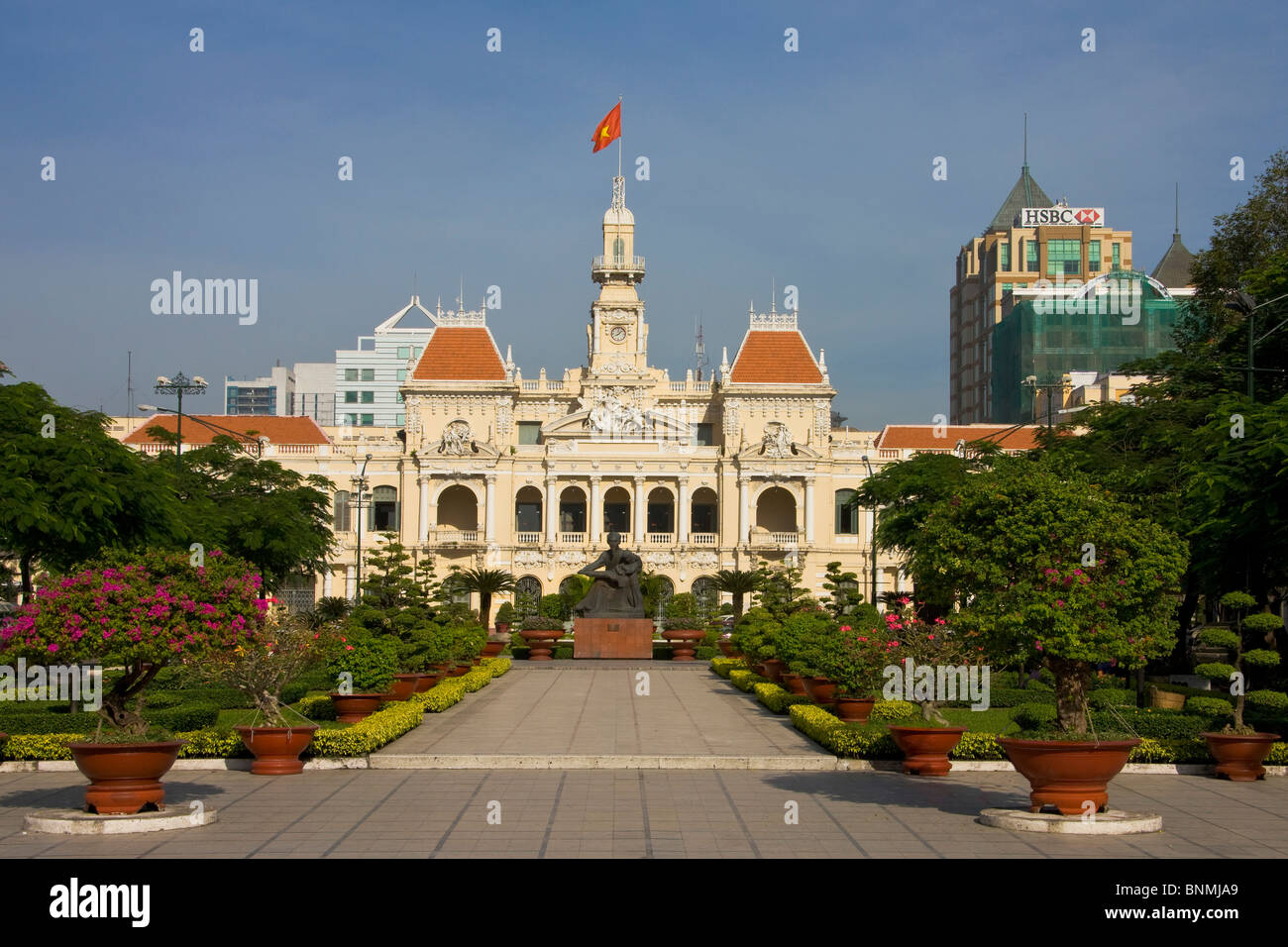Saigon Ho Chi Minh town city Vietnam place space city hall Ho Chi Minh ...