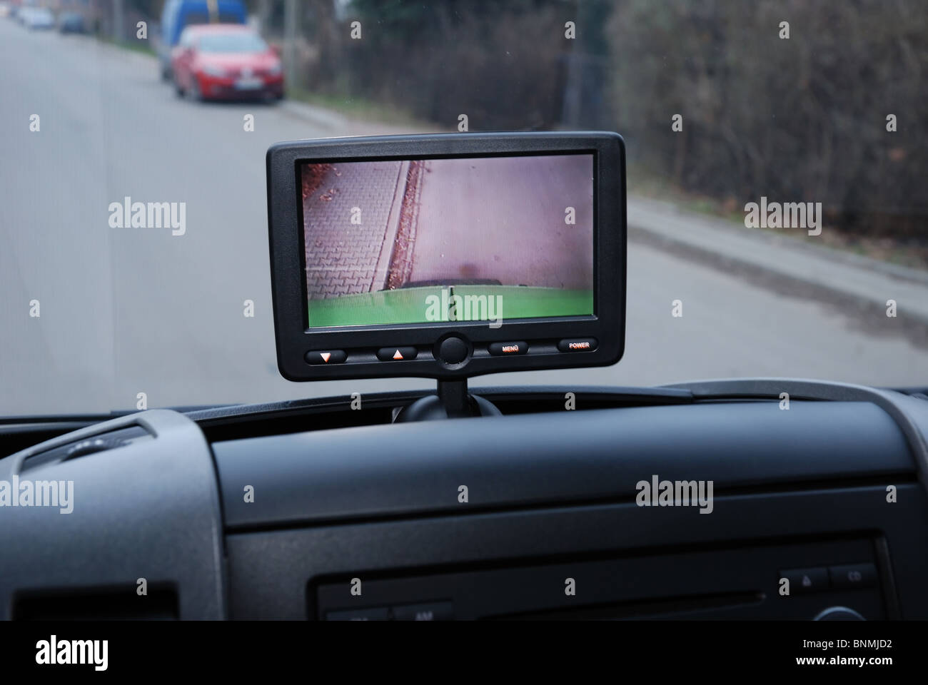 Benz with rear view camera hi-res stock photography and images - Alamy
