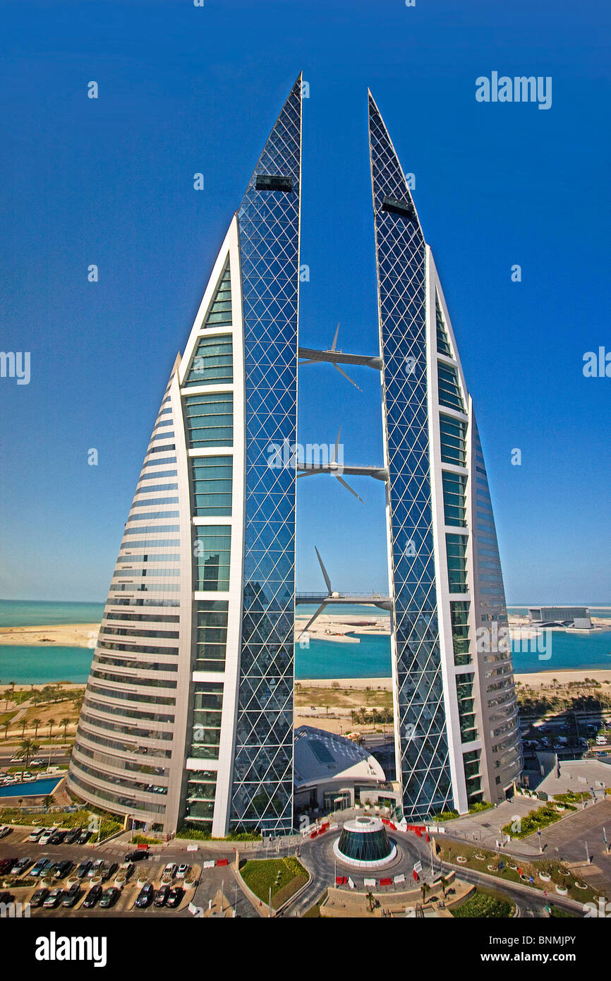 Bahrein United Arab Emirates UAE World Trade centre Manama architecture ...