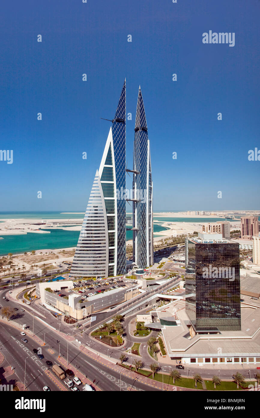 Bahrein United Arab Emirates UAE World Trade centre Manama architecture ...