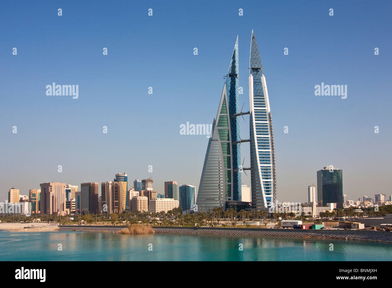 Bahrein United Arab Emirates UAE World Trade centre Manama architecture ...